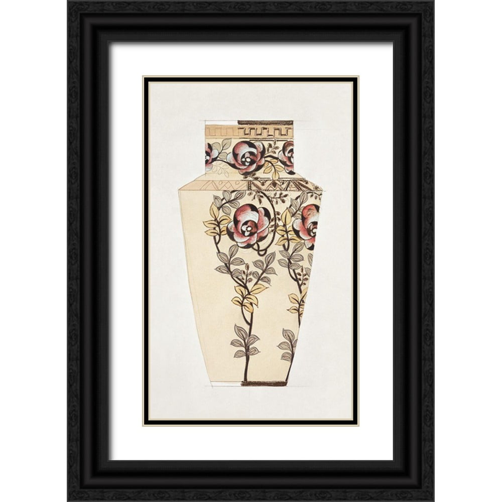 Noritake Designs 10x14 Black Ornate Wood Framed with Double Matting ...