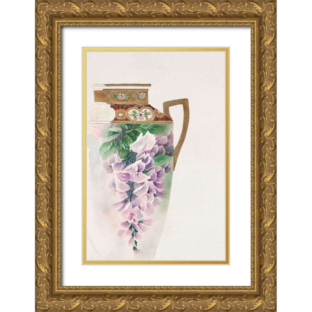 Noritake Designs 11x14 Gold Ornate Wood Framed with Double Matting ...