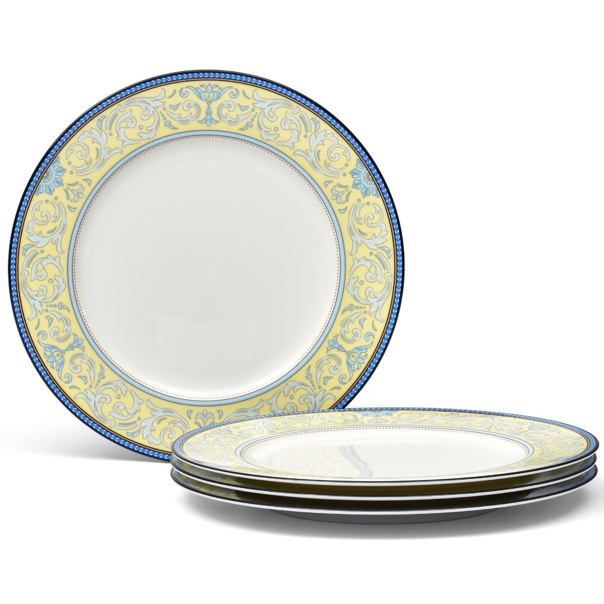 Noritake Menorca Palace Set of 4 Dinner Plates - Walmart Business Supplies