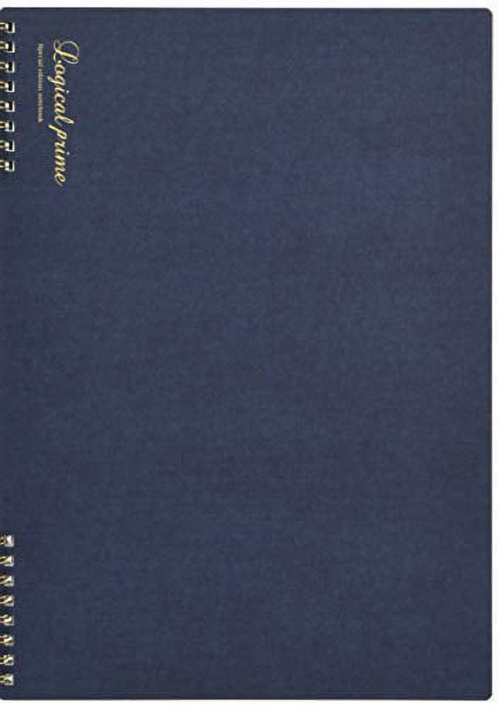 Nakabayashi 65803 Logical Prime Notebook, W Ring Notebook, A4, B Ruled ...