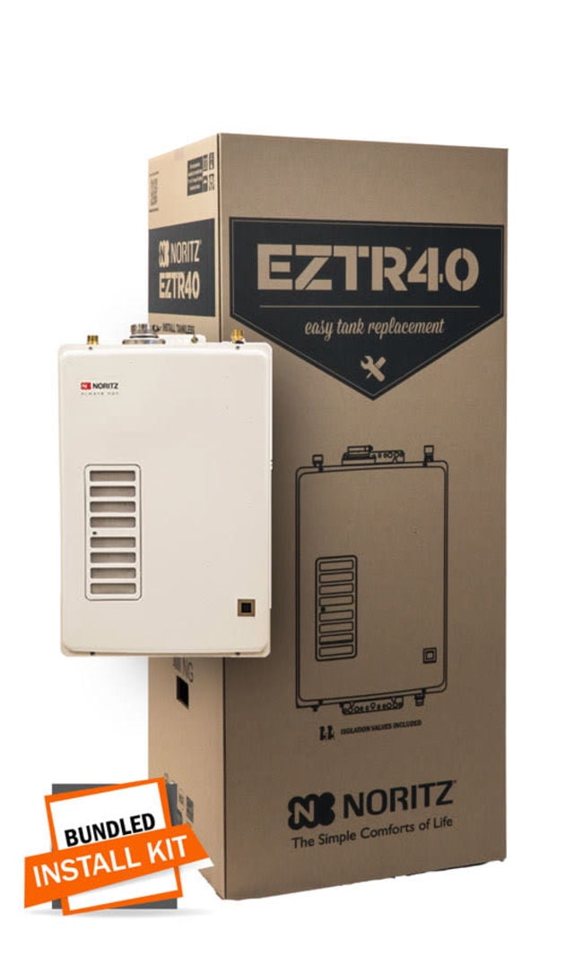 Noritz Eztr40 Propane Hot Instant Flow, 6.6 GPM 120000 BTU 120 Volt ...