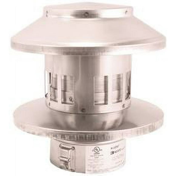 Water Heater Vent Caps for Home Improvement in Stainless Steel and PVC