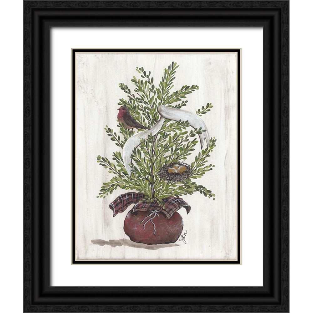 Norkus, Julie 12x14 Black Ornate Wood Framed with Double Matting Museum ...