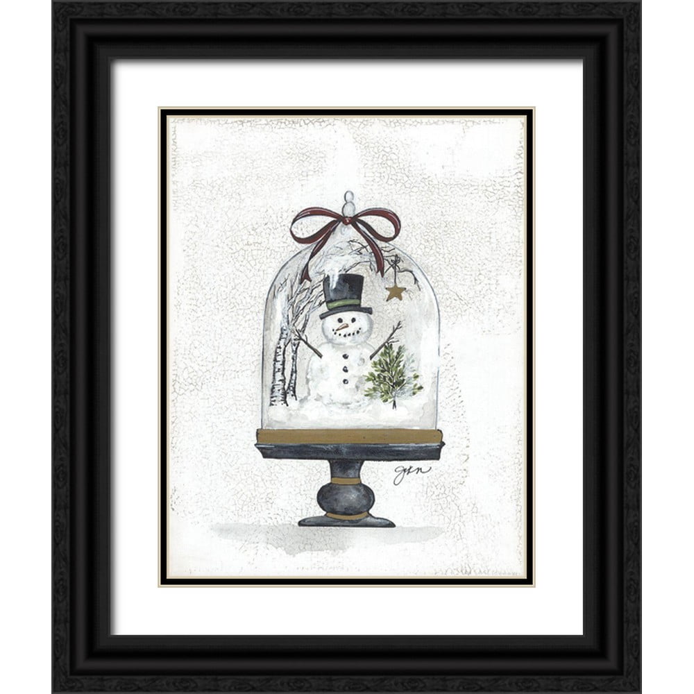 Norkus, Julie 15x18 Black Ornate Wood Framed with Double Matting Museum ...