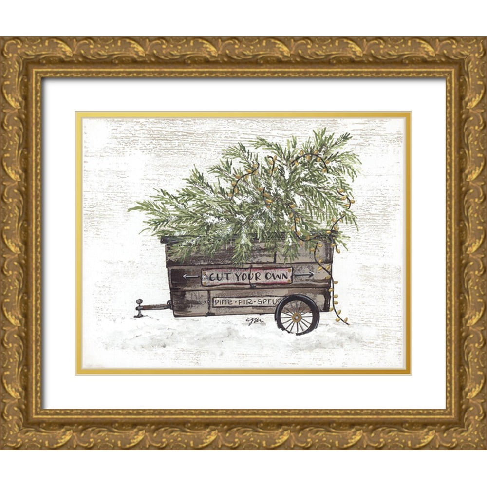 Norkus, Julie 24x19 Gold Ornate Wood Framed with Double Matting Museum ...