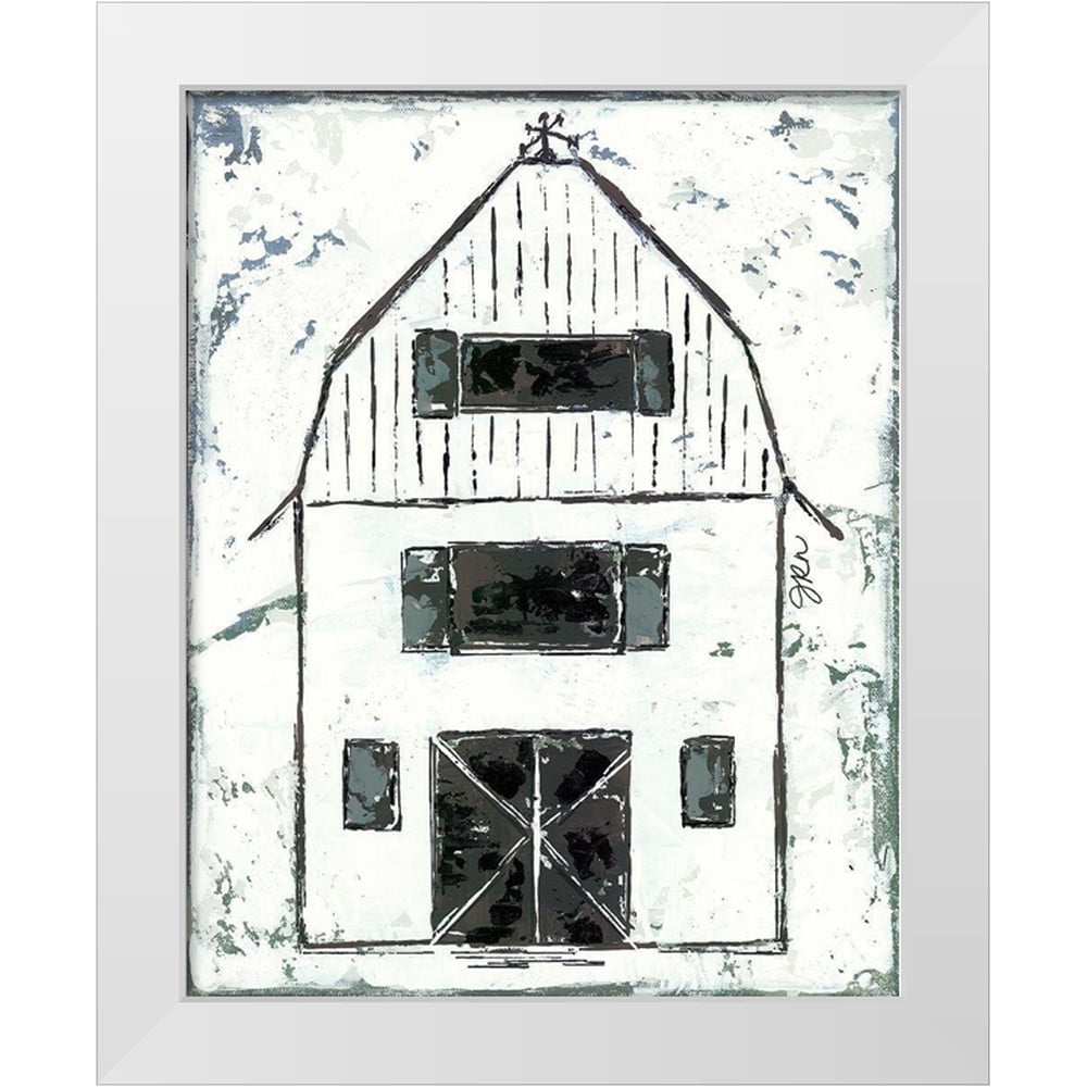 Norkus, Julie 26x32 White Modern Wood Framed Museum Art Print Titled ...