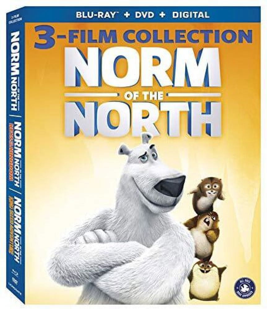 Norm Of The North 3 Film Collection (Blu-ray), Lions Gate, Kids ...