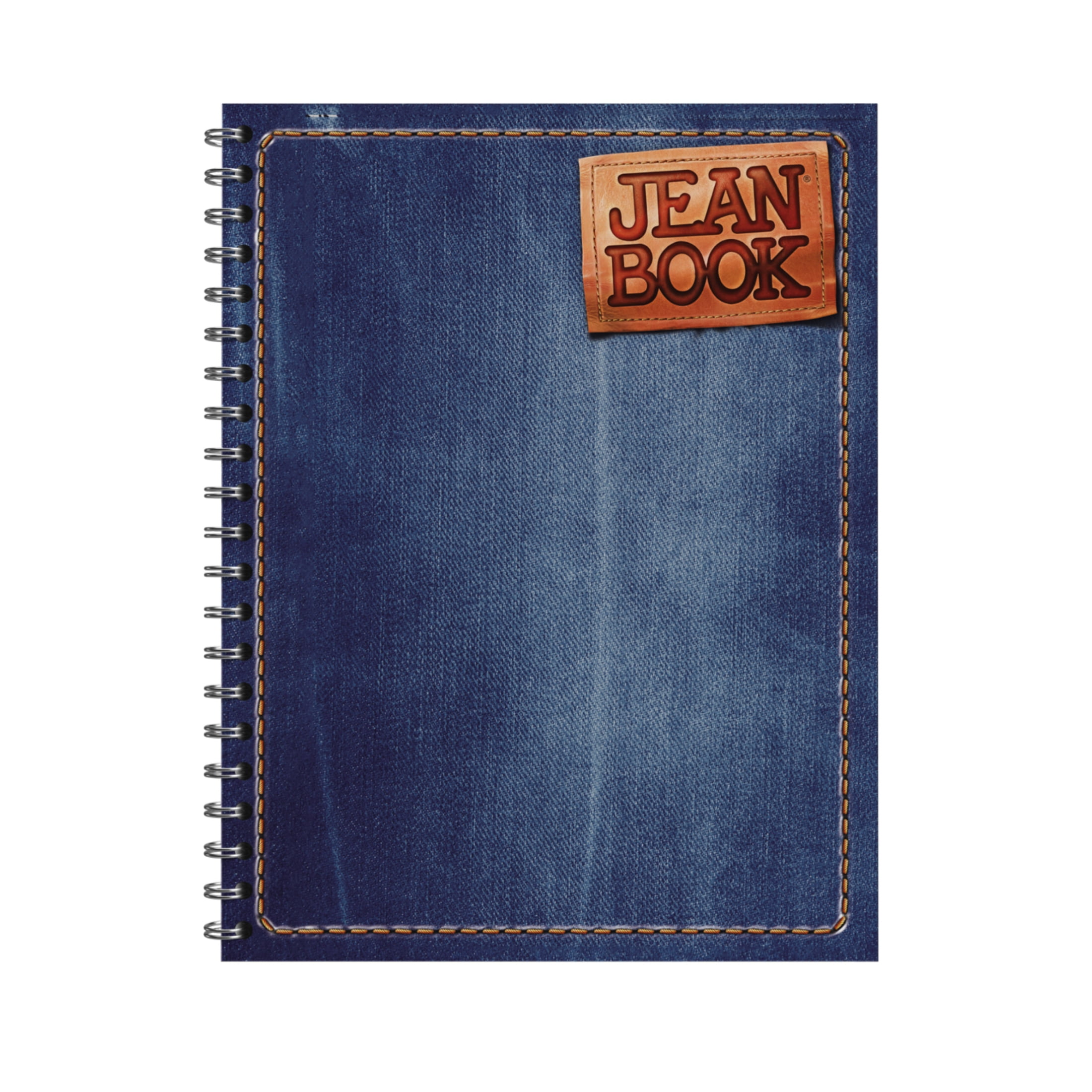 Norma Jean Book Large 105 Wide Rule Spiral Notebook 9" x 11", Blue, 120 ...