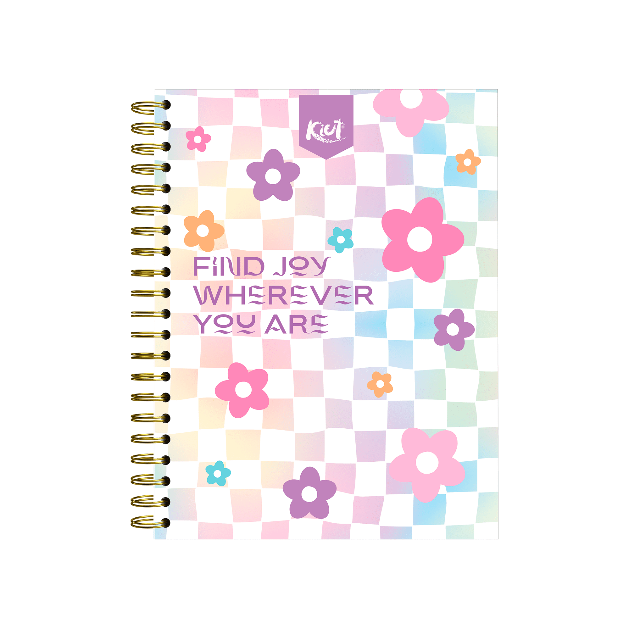 Norma Kiut Inspiration DB Large Wide Rule Spiral Notebook 9" x 11 ...