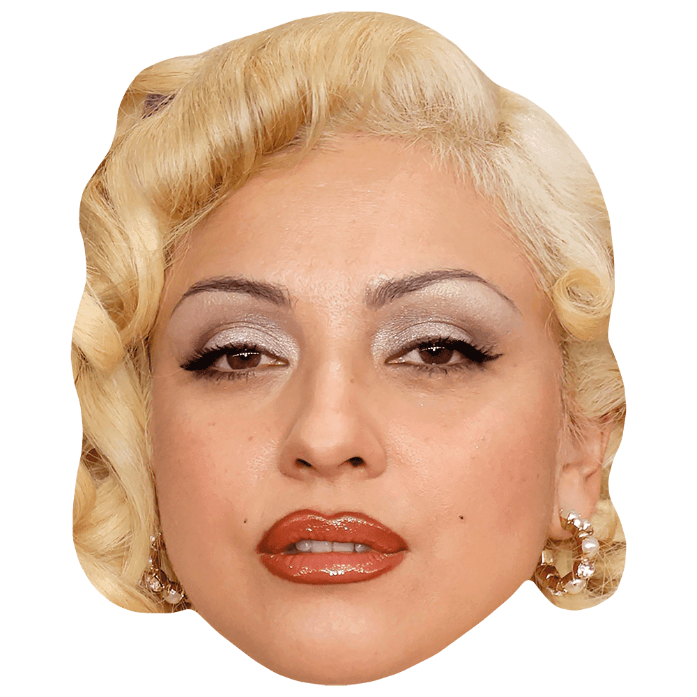 Norma Laferte (Blonde) Big Head. Larger than life mask. - Walmart.com