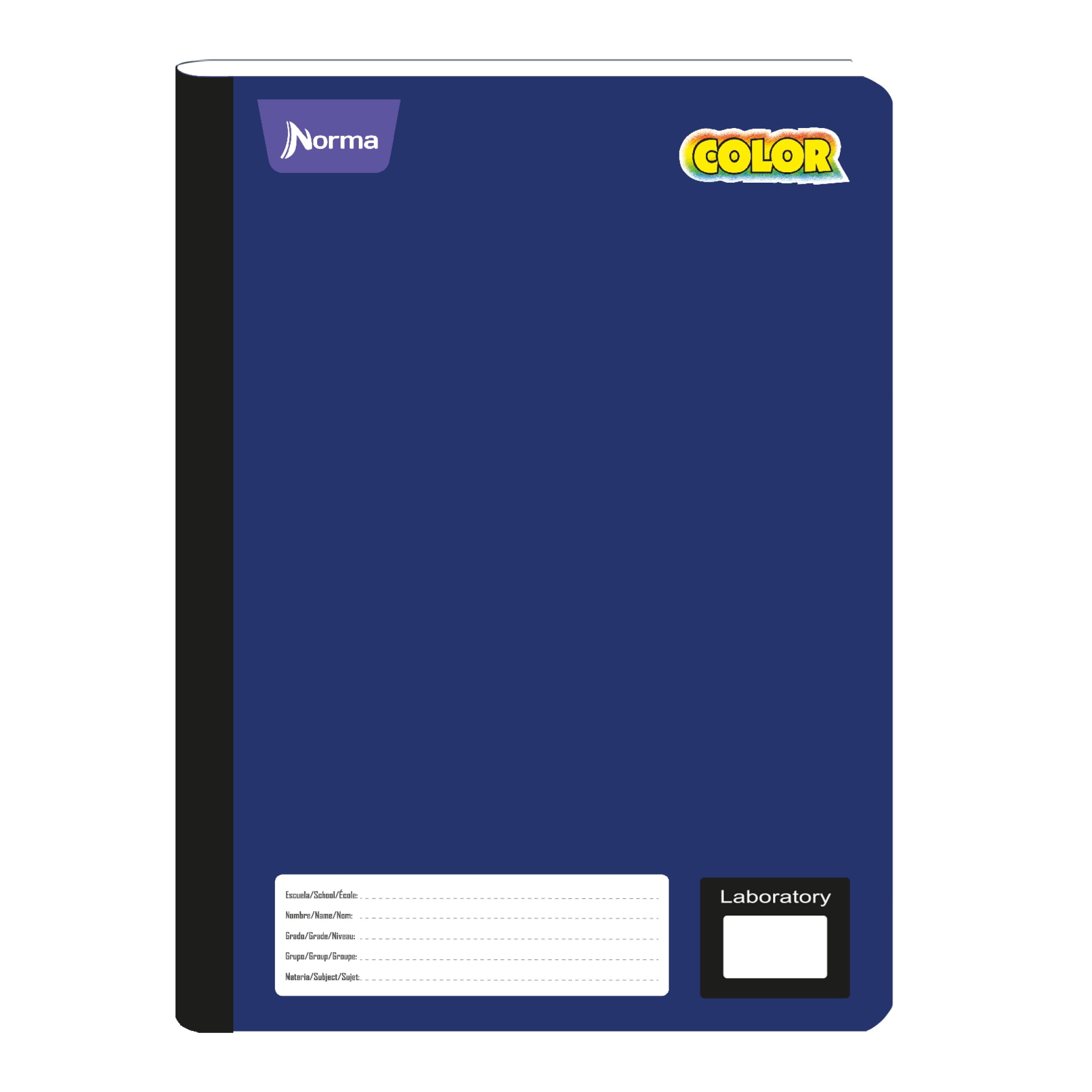 Norma Norma Color Mid Laboratory Unruled Composition Notebook 7" x 9.8 ...