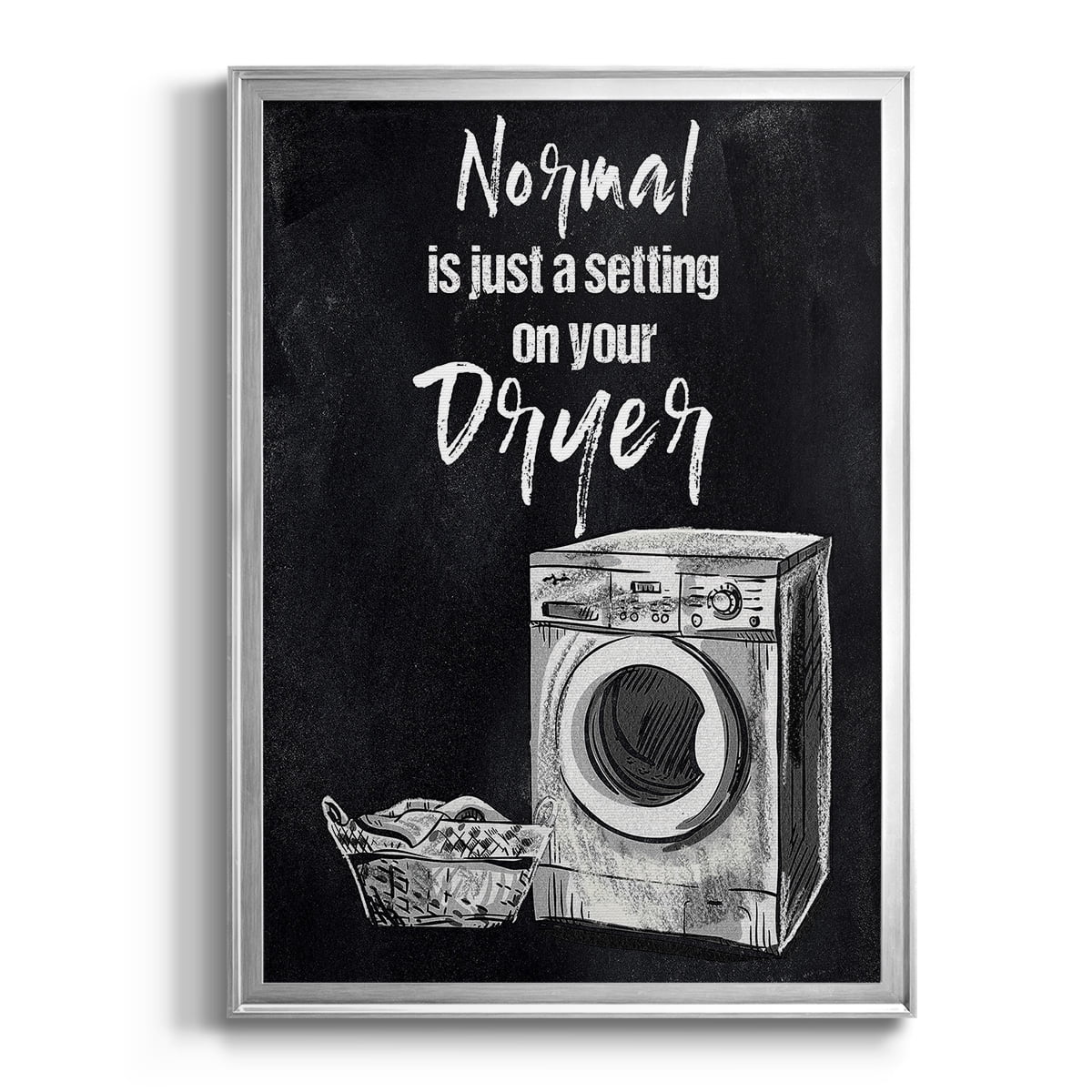 Normal Is Just A Setting Premium Framed Print - Ready to Hang - Walmart.com