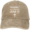 Normal Isn't Coming Back Jesus is Revelation Men's Printing Baseball ...