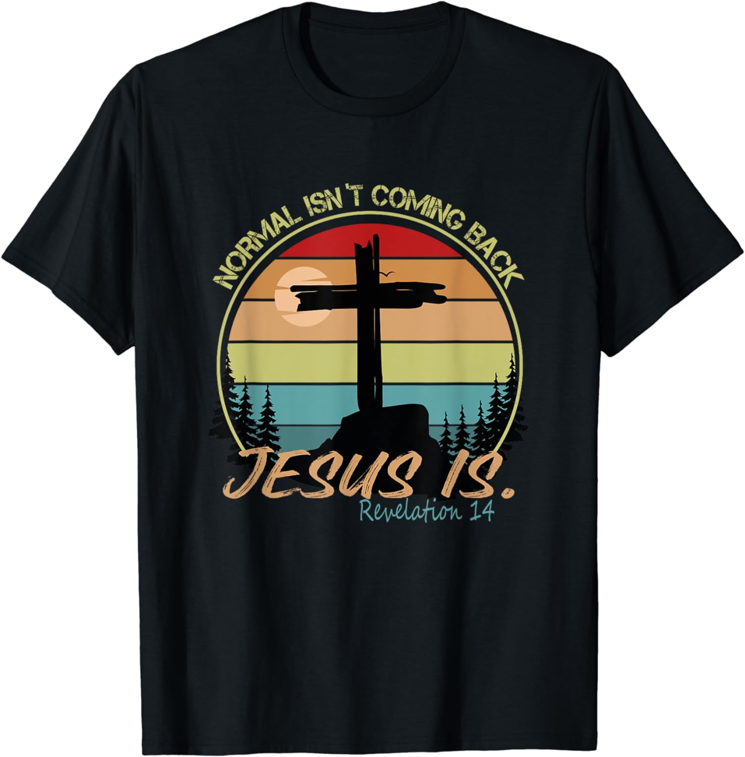 Normal Isnt Coming Back But Jesus Is Revelation 14 T-Shirt - Walmart.com