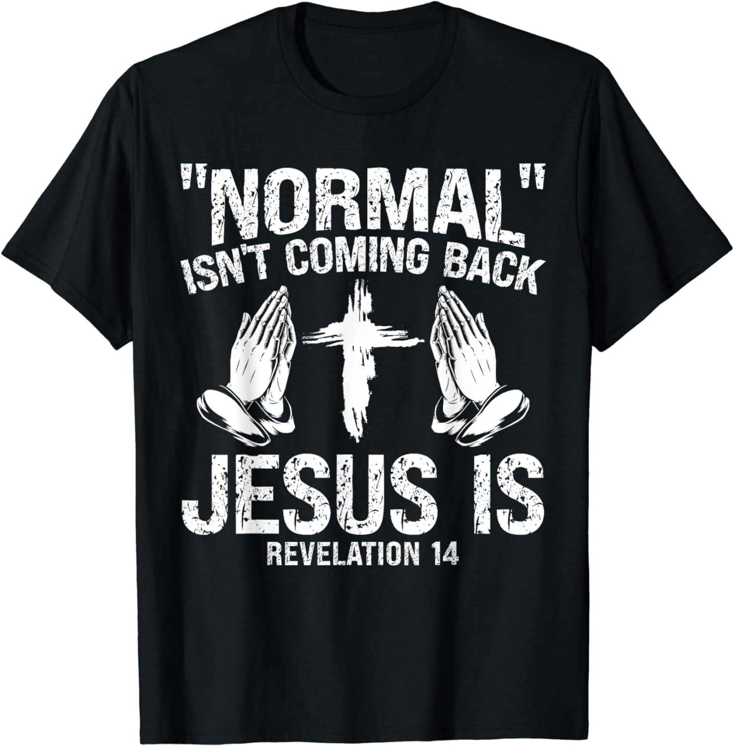 Normal Isnt Coming Back Jesus Is Gift for Jesus Christ Fan T-Shirt ...