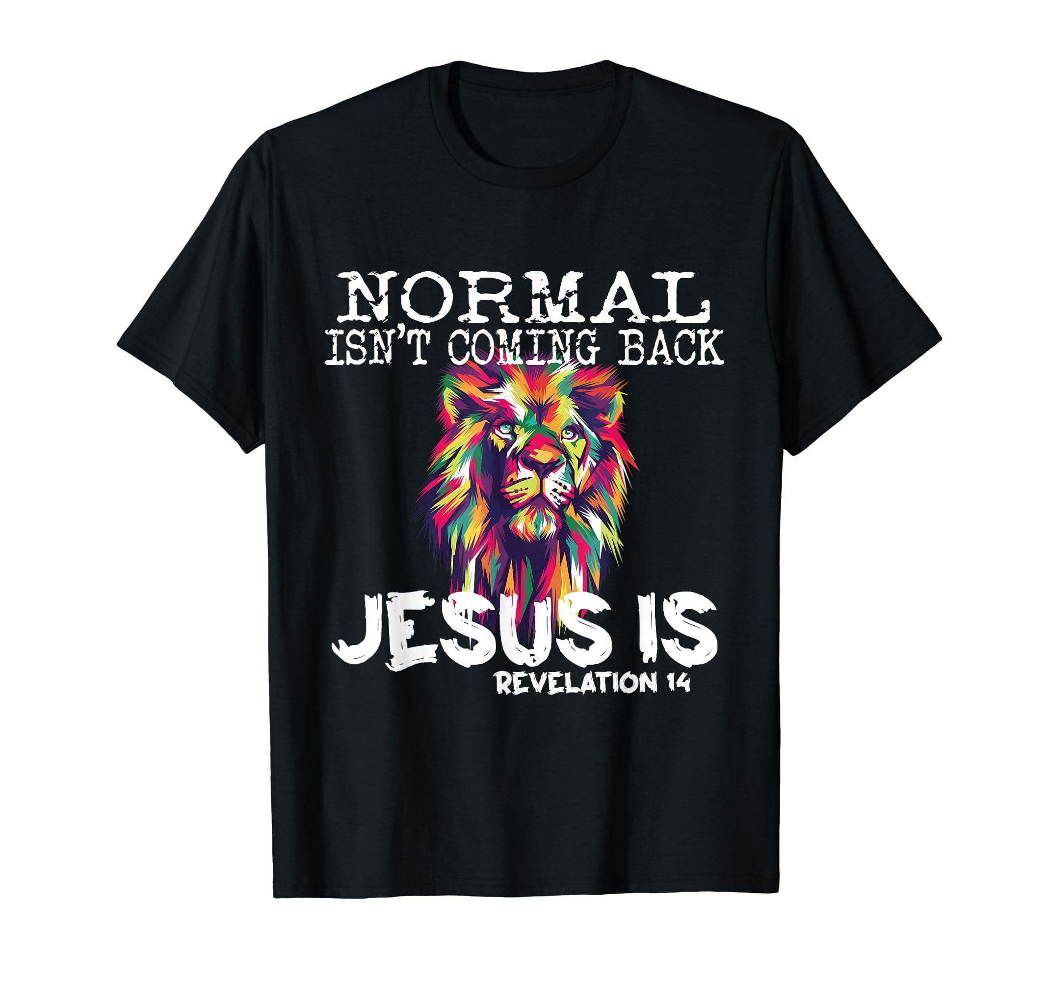 Normal Isnt Coming Back Jesus Is T-Shirt - Walmart.com