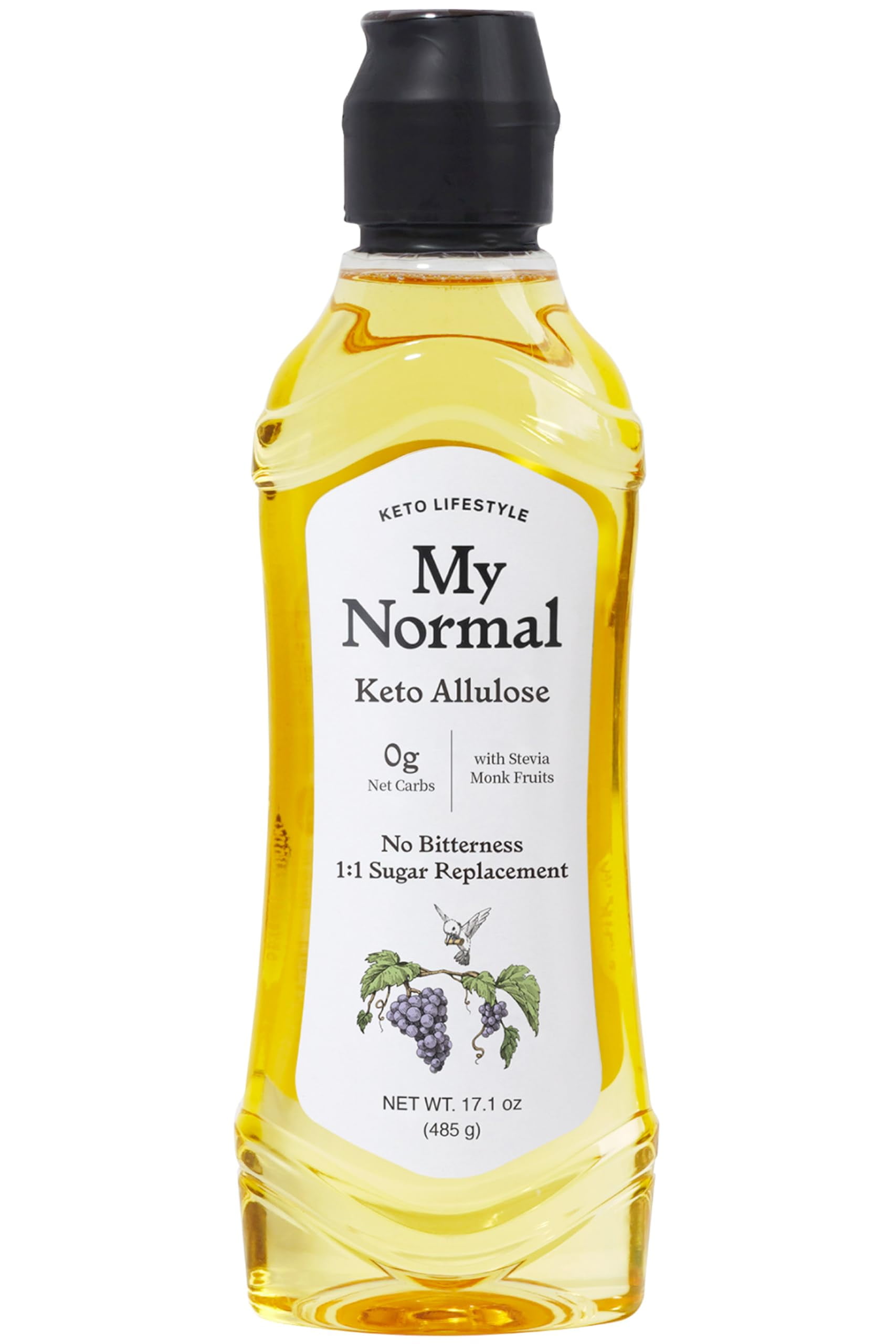My Normal Keto Allulose IEF31 17.10 oz - Allulose 99.52%, Monk Fruit ...