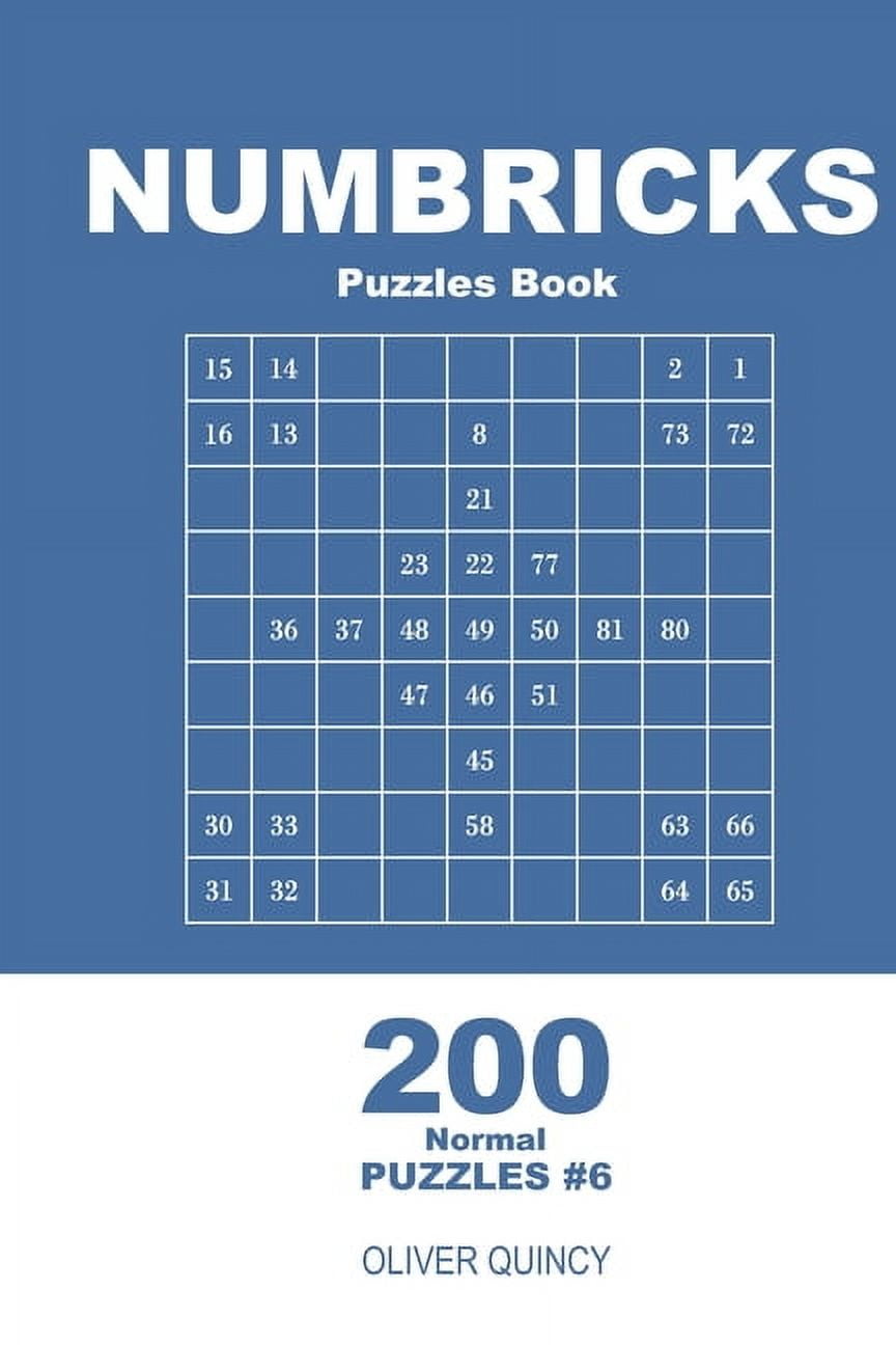 Normal: Numbricks Puzzles Book - 200 Normal Puzzles 9x9 (Volume 6 ...