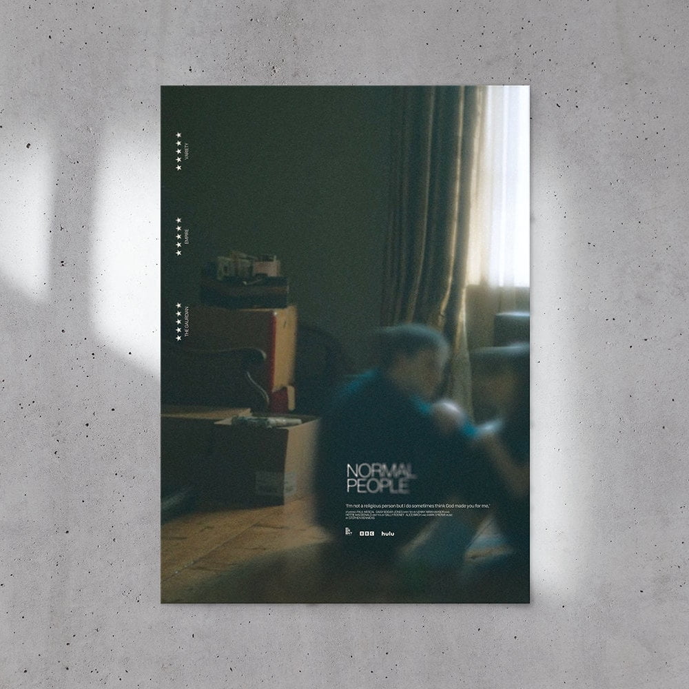 Normal People Poster Digital Download, Original Design, Printable Wall ...