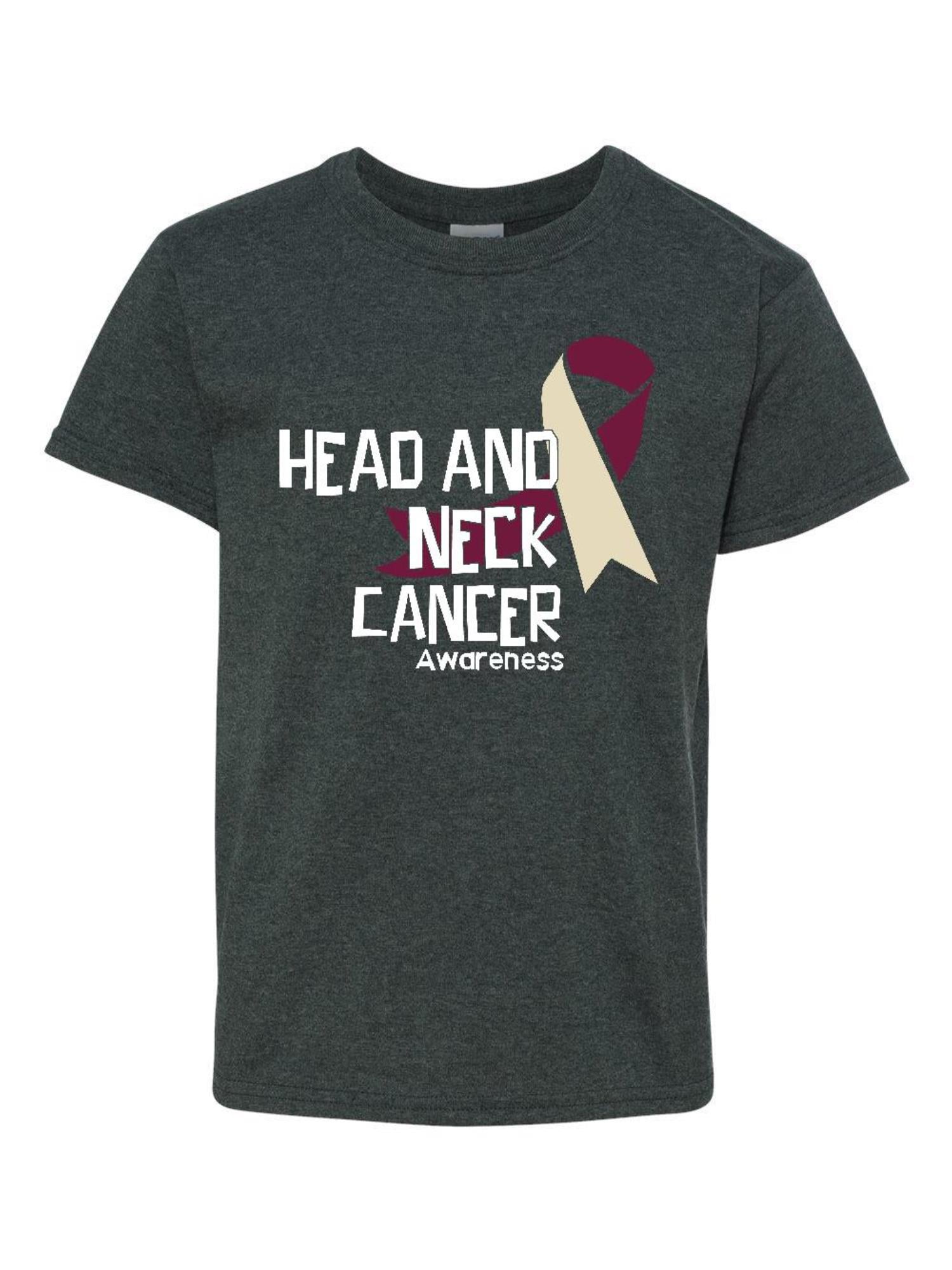 NIB - Big Boys T-Shirts and Tank Tops - Head and Neck Cancer - Walmart.com
