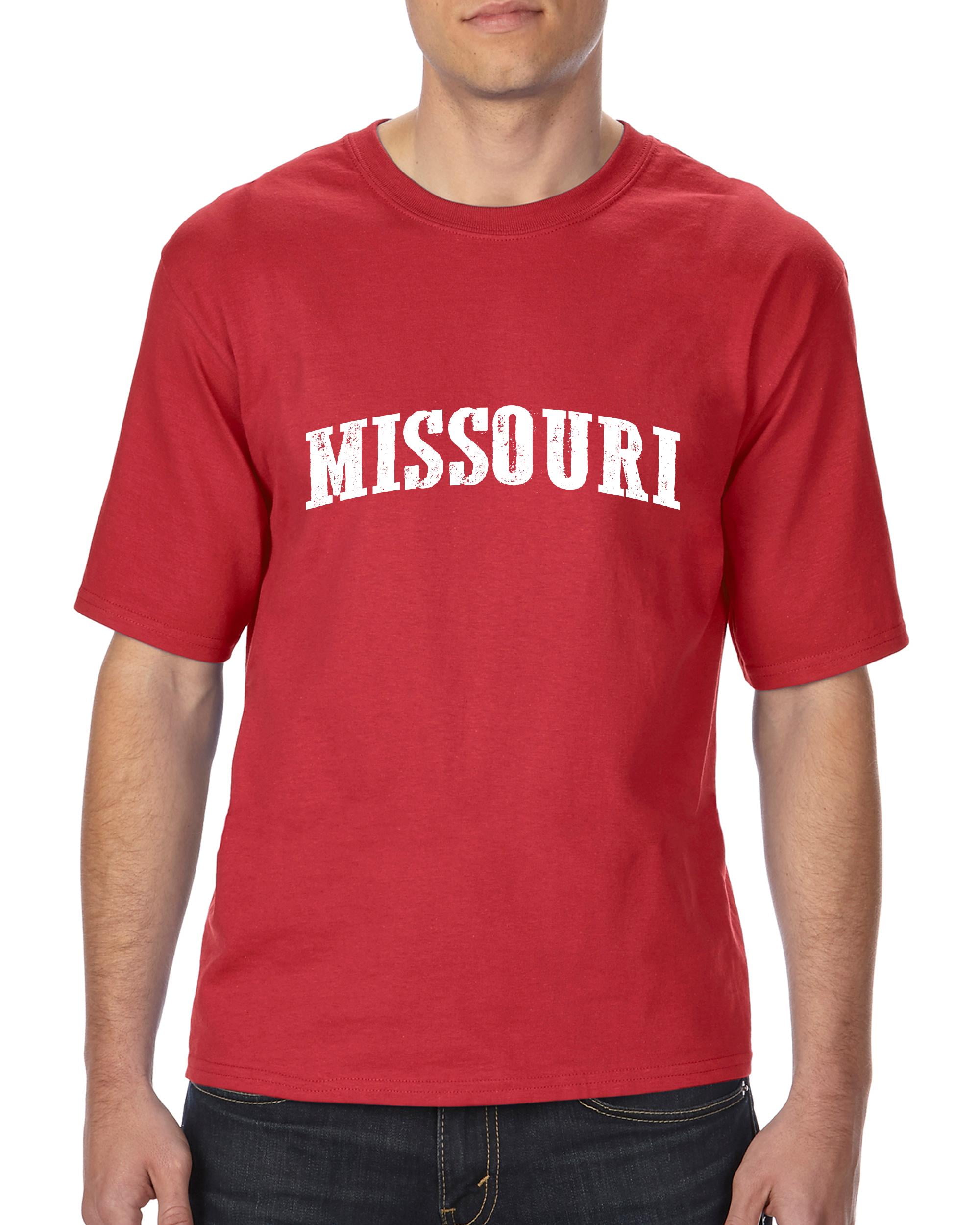 Normal is Boring - Big Men's T-Shirt, up to Tall Size 3XLT - Missouri ...