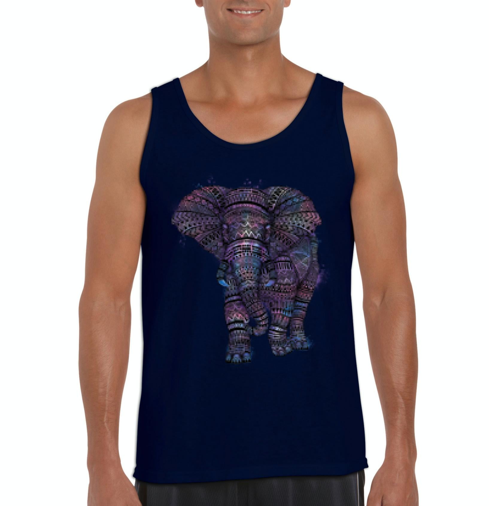 NIB - Men's Tank Top for Men - Elephant - Walmart.com