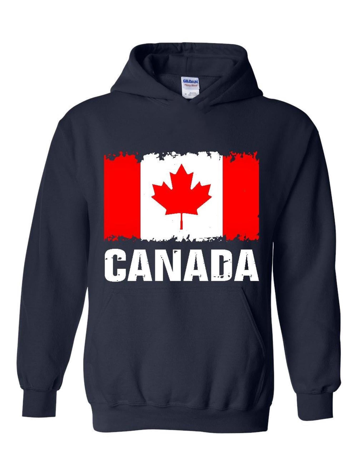 NIB - Mens Plus Sweatshirts and Hoodies - Canada Flag - Walmart.com