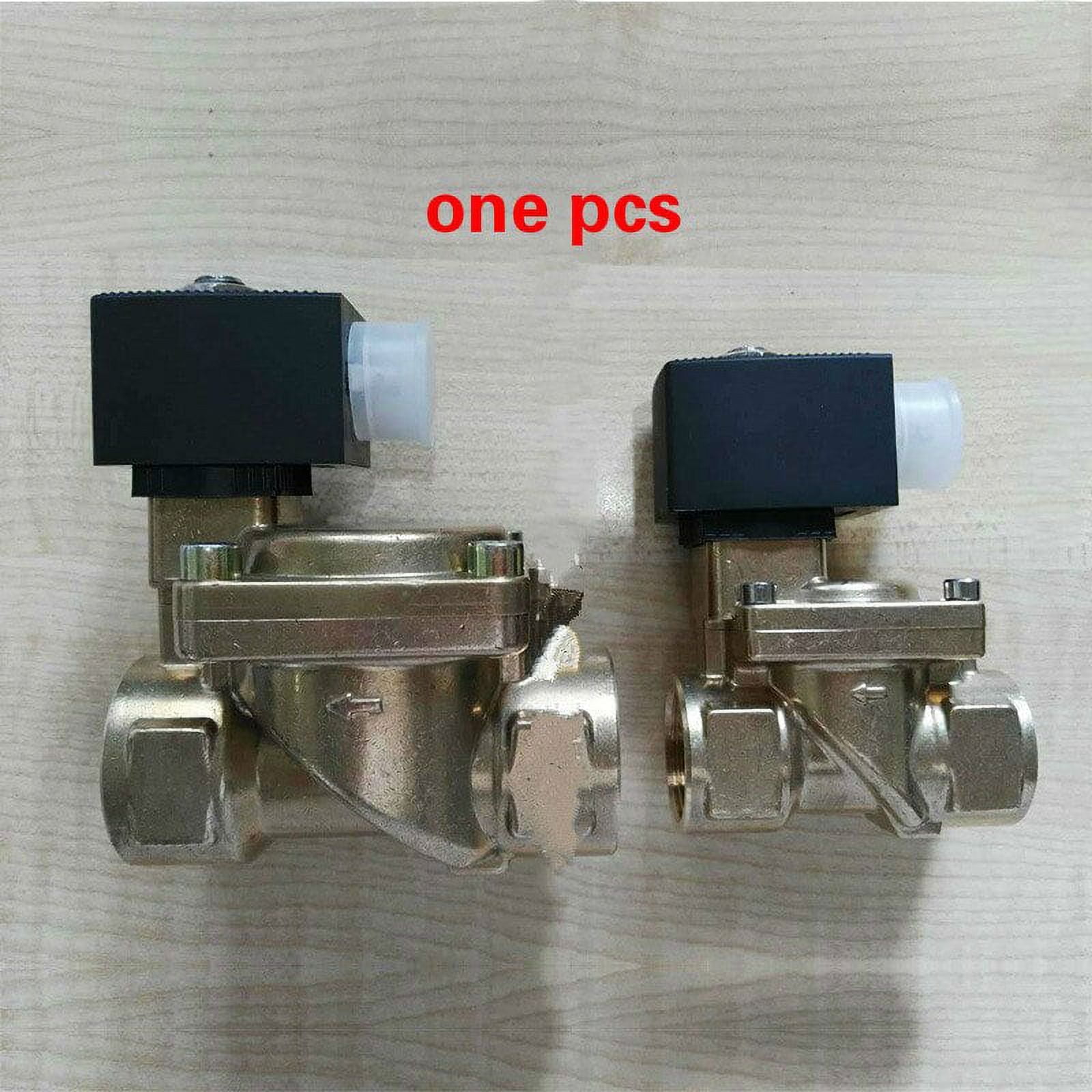 Normally Closed 2 way Pilot Diaphragm Brass electric water air Solenoid Valve G3/4 AC220V AC110V ...