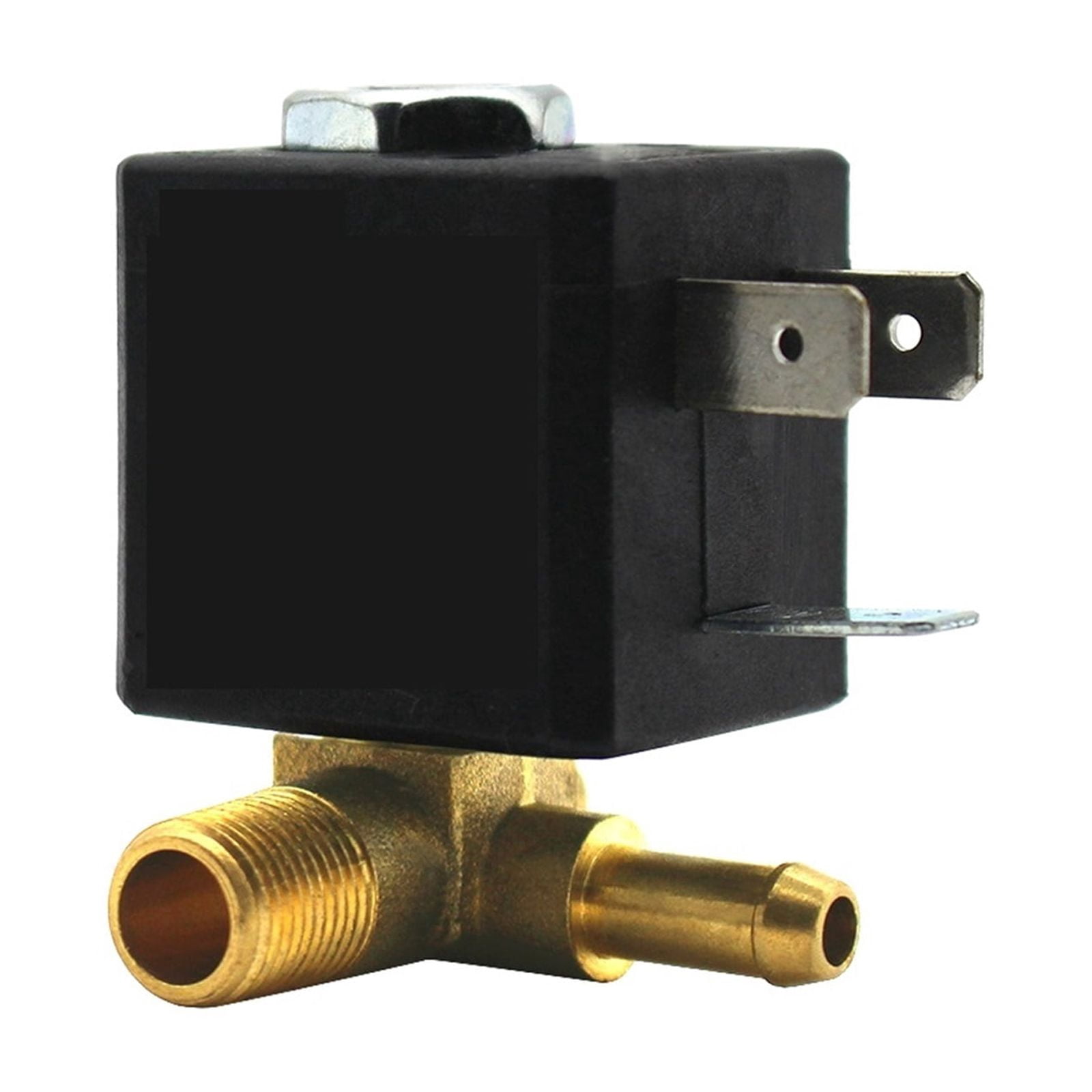 Normally Closed 3mm N/C 2/2 Way AC 230V G1/8" 6Bar Brass Steam Air ...