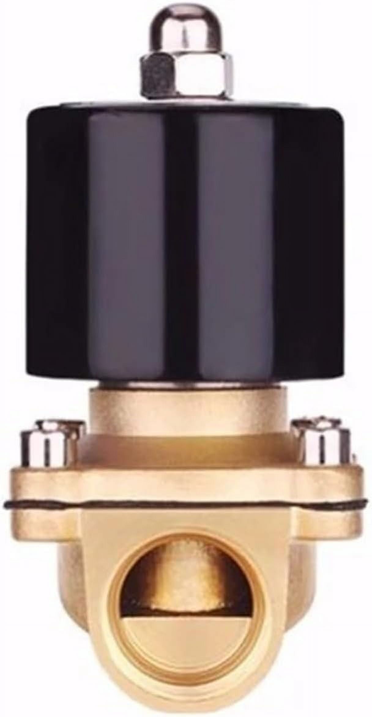 Normally closed brass Electric Solenoid Valve DN8 DN10 DN15 DN20 DN25 N/C Pneumatic Valve for ...