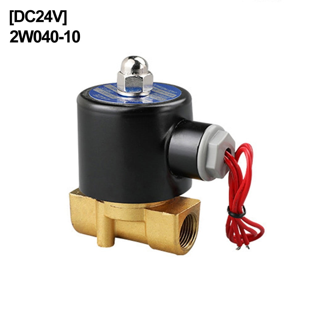 Normally closed pneumatic electric solenoid valve 2W 025-08 DN08 12V 24V 220V - Walmart.com