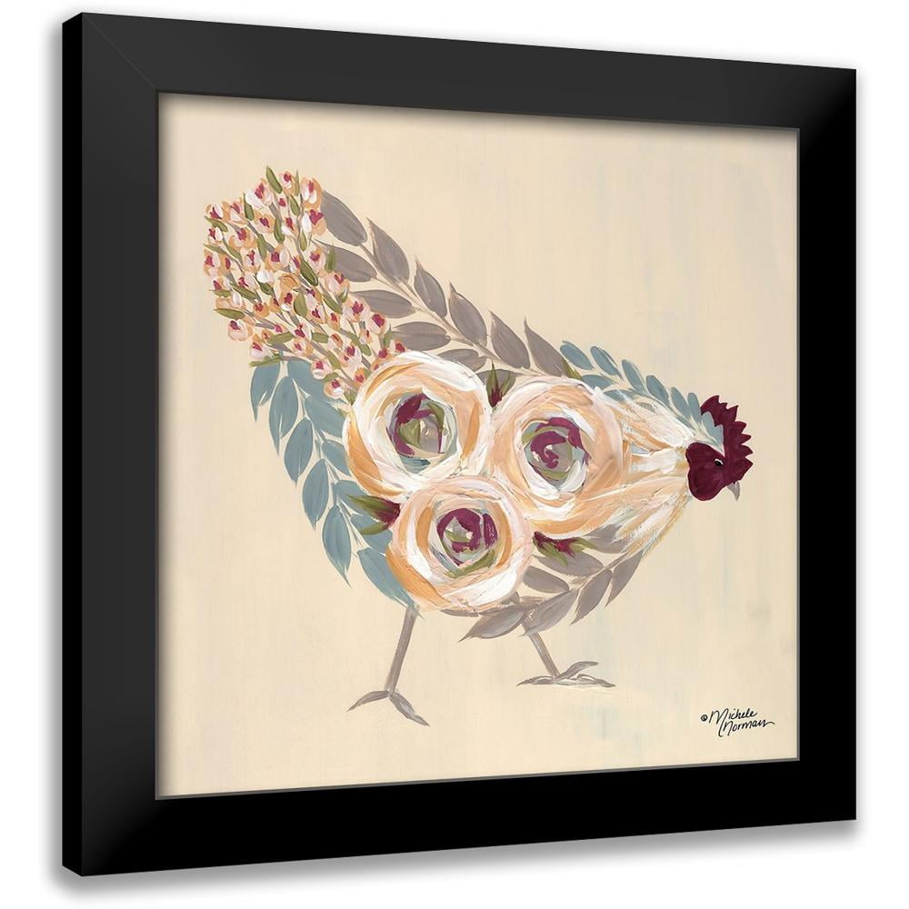 Norman, Michele 20x20 Black Modern Framed Museum Art Print Titled ...