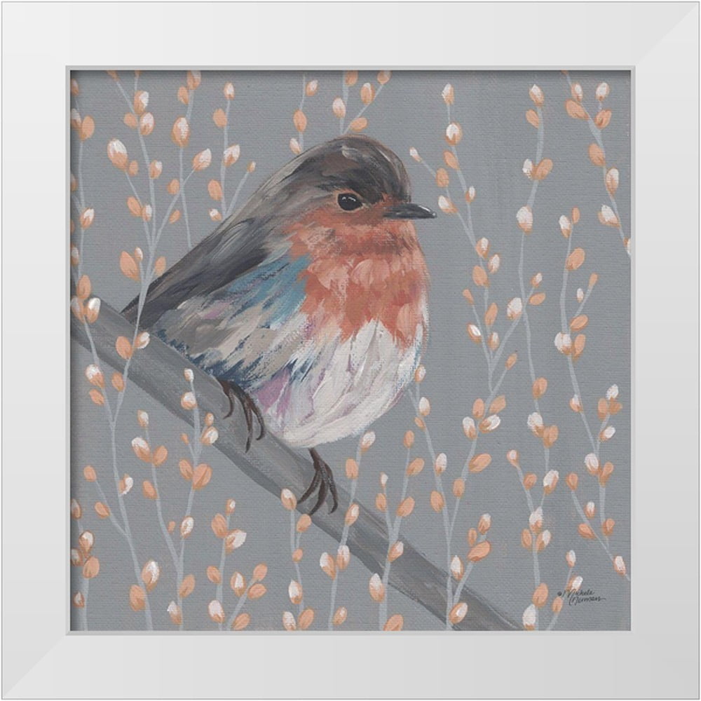 Norman, Michele 20x20 White Modern Wood Framed Museum Art Print Titled ...