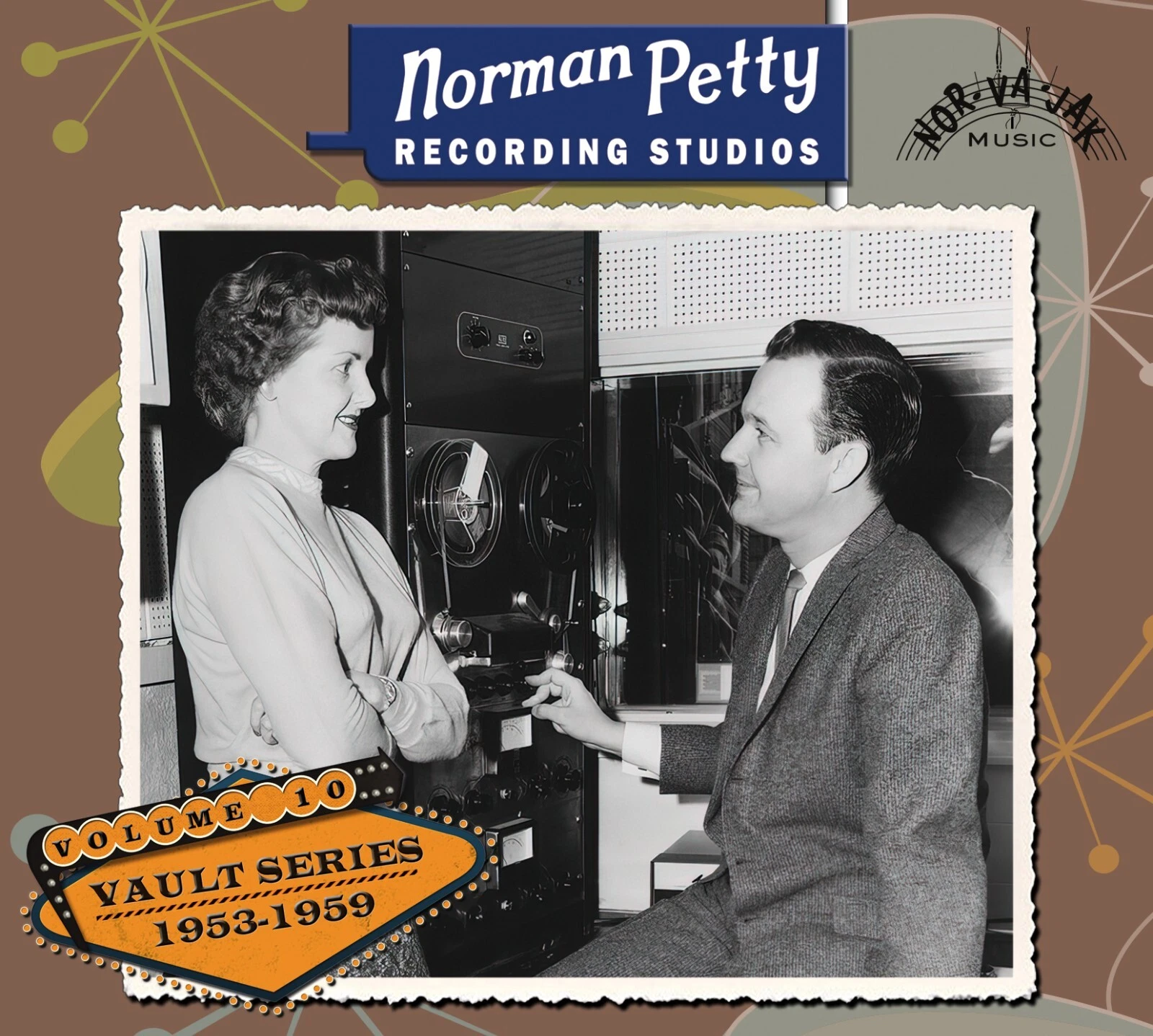 Norman Petty Studios - Vault Series #10 Rare Rockabilly Rock & Roll Cd ...