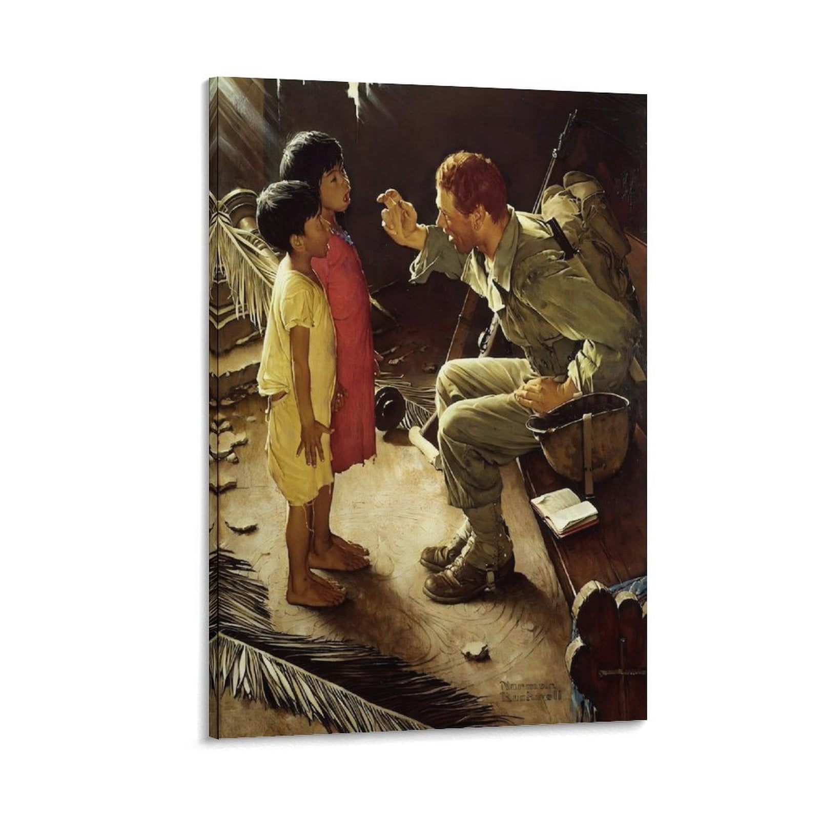 Norman Rockwell Great Painter Art Poster (14) Wall Art Poster Gifts ...