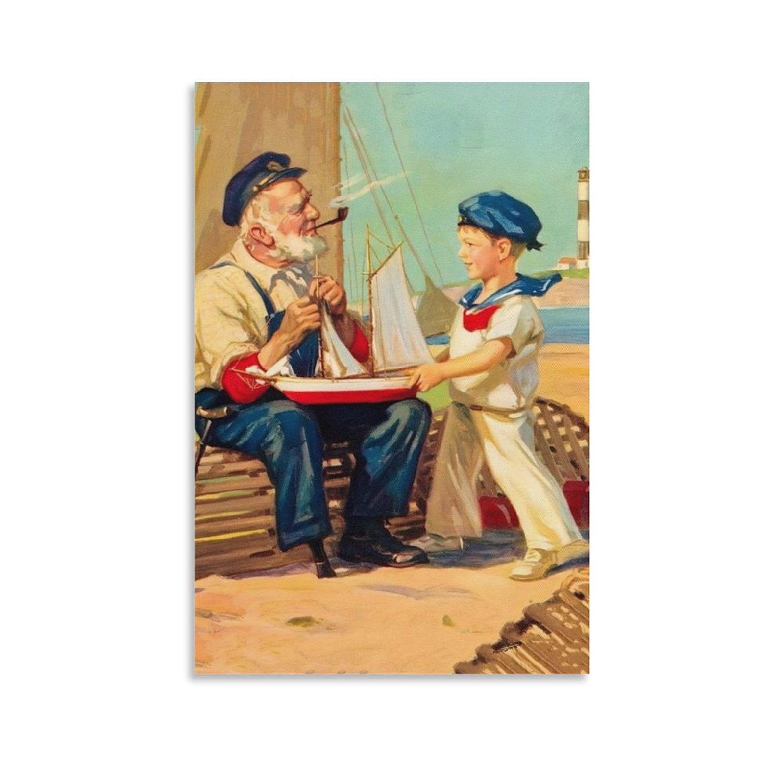 Norman Rockwell Great Painter Art Poster (2) Print Photo Art Painting ...