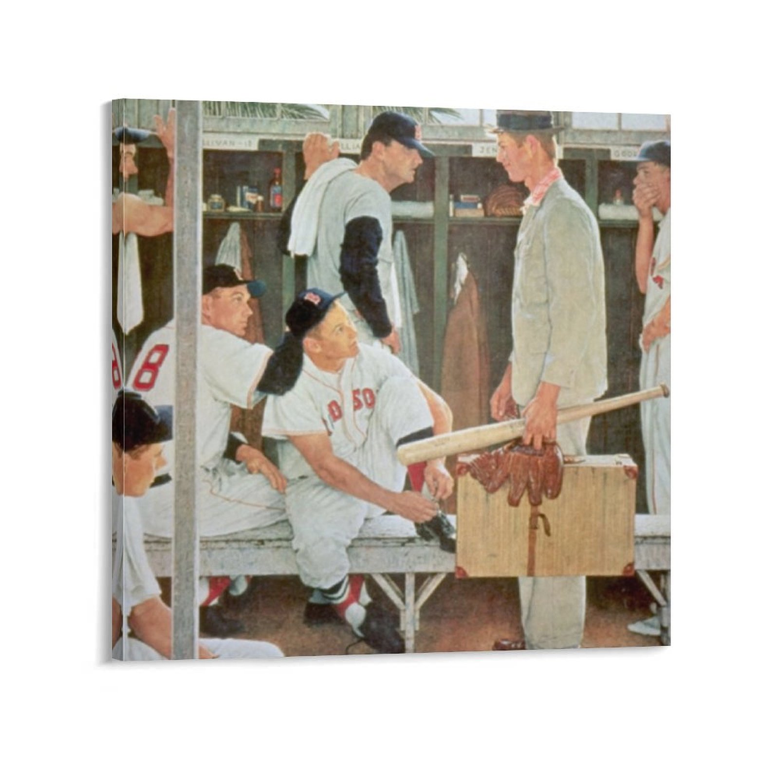 Norman Rockwell Print Painting Art Illustration (51) Canvas Art Poster ...
