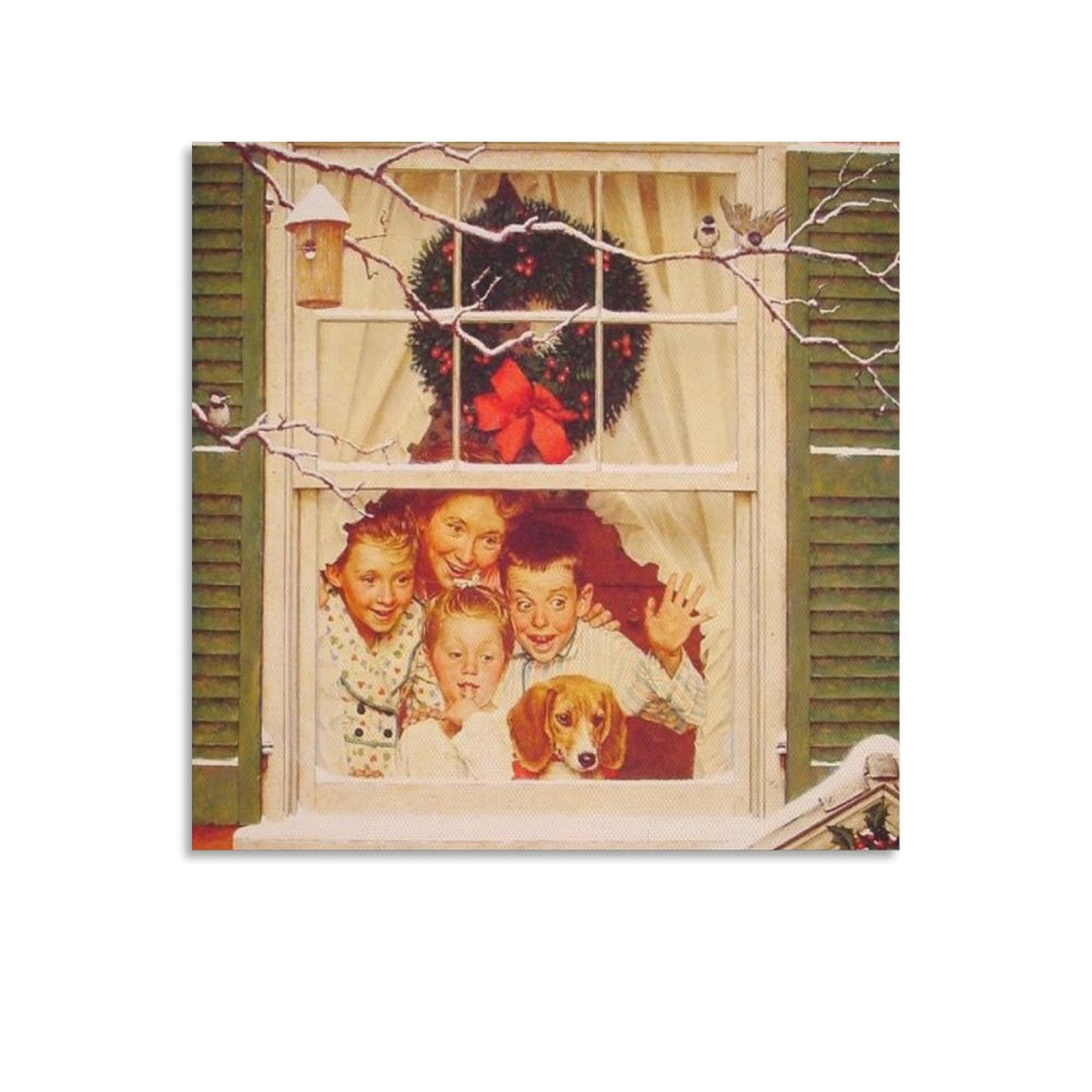 Norman Rockwell Print Painting Art Illustration (53) Poster Decorative ...