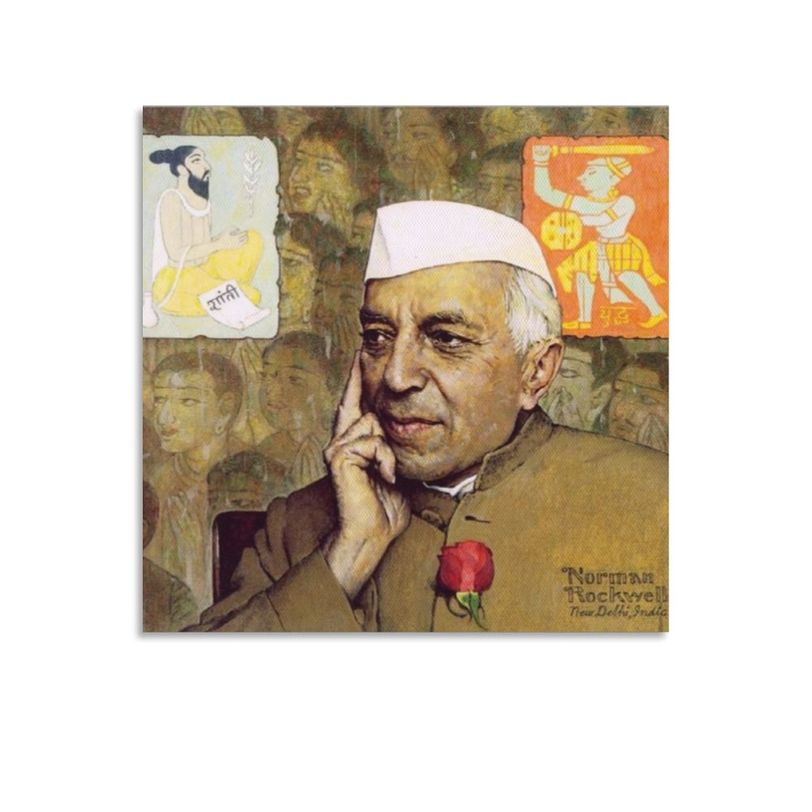 Norman Rockwell Print Painting Art Illustration (55) Canvas Wall Art ...