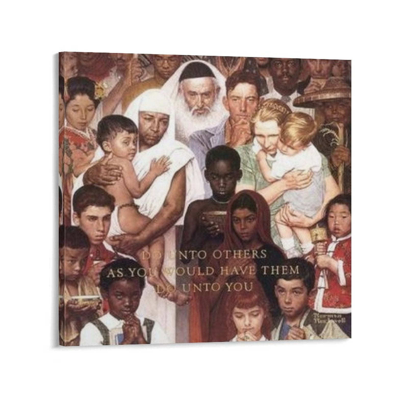 Norman Rockwell Print Painting Art Illustration (70) Posters Art Print ...