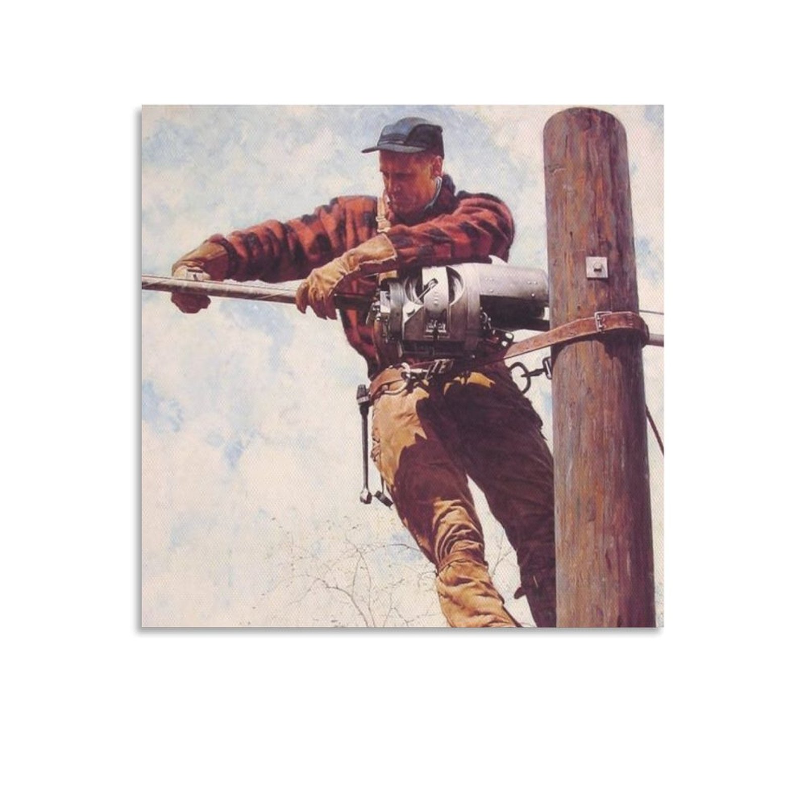 Norman Rockwell Print Painting Art Illustration (72) Print Photo Art ...