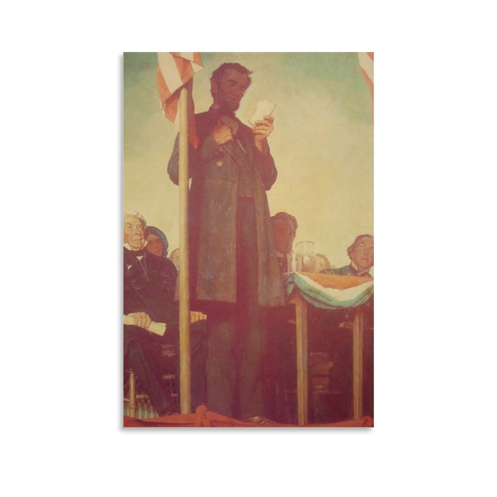 Norman Rockwell Print Paintings Illustration (1) Canvas Art Poster and ...
