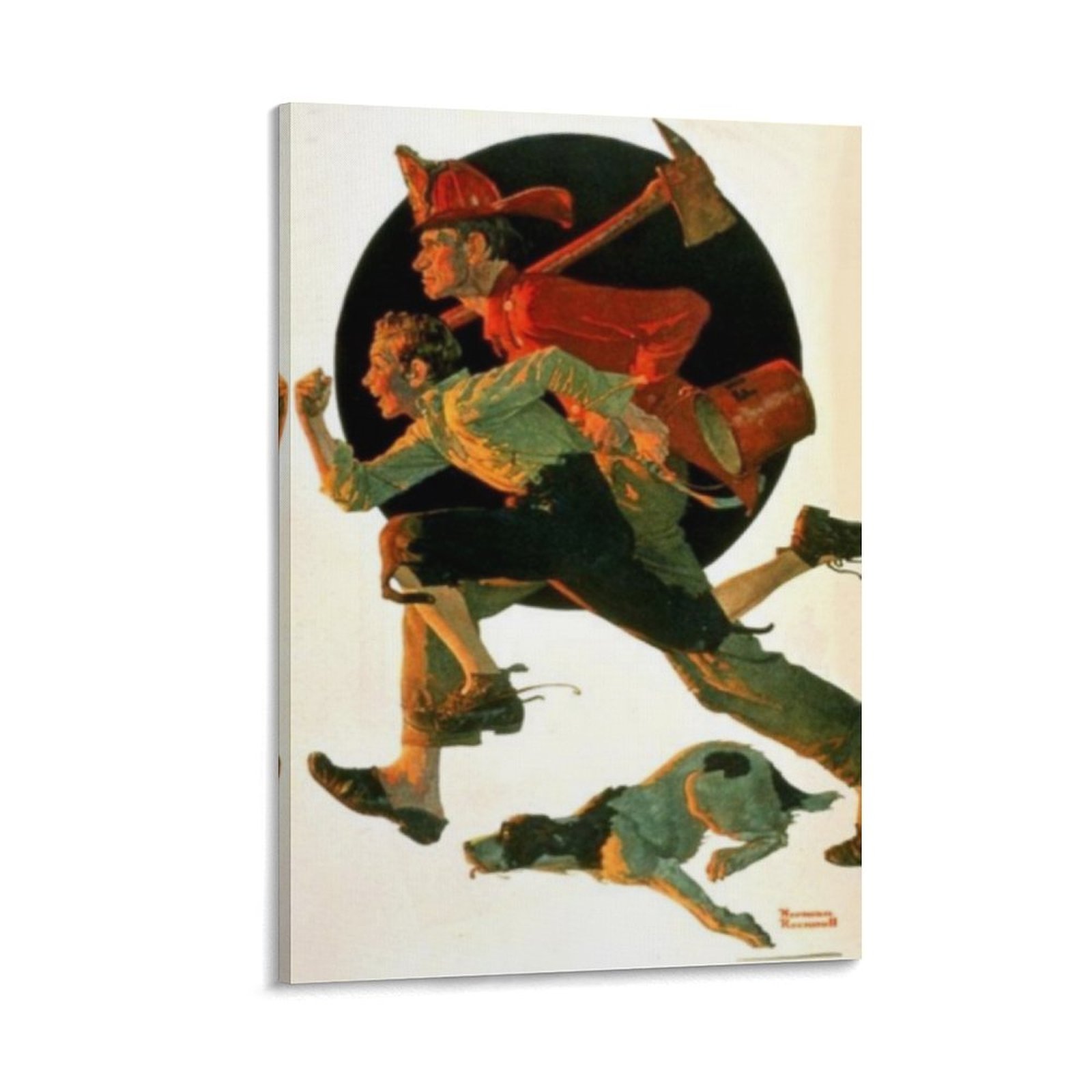 Norman Rockwell Print Paintings Illustration (16) Room Aesthetic Poster ...