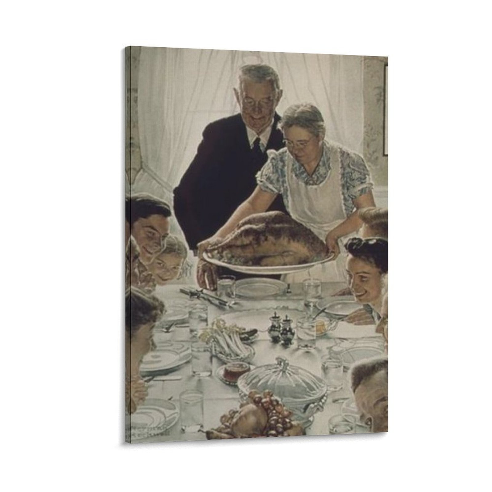 Norman Rockwell Print Paintings Illustration (21) Print Photo Art ...