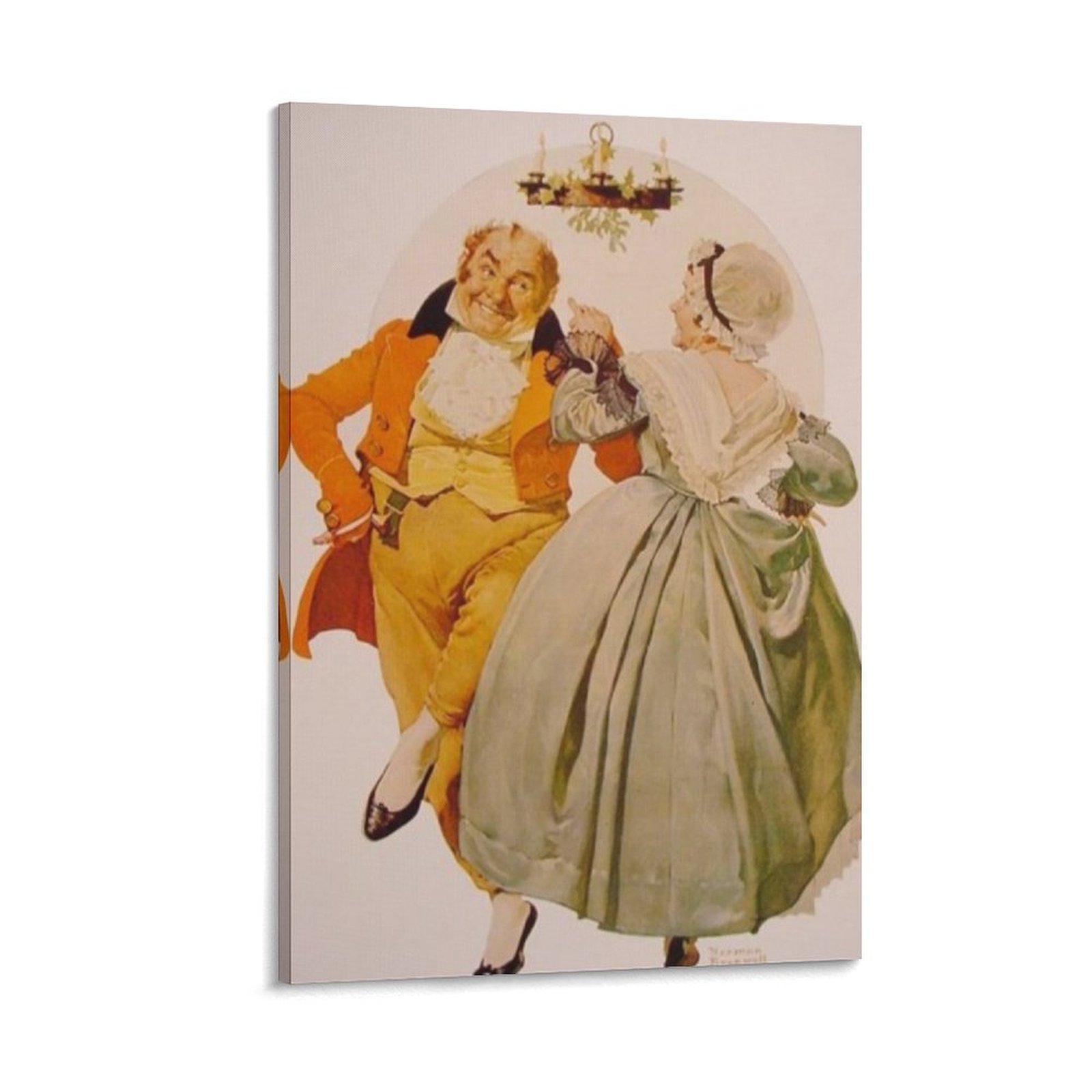 Norman Rockwell Print Paintings Illustration (37) Picture Print Canvas ...