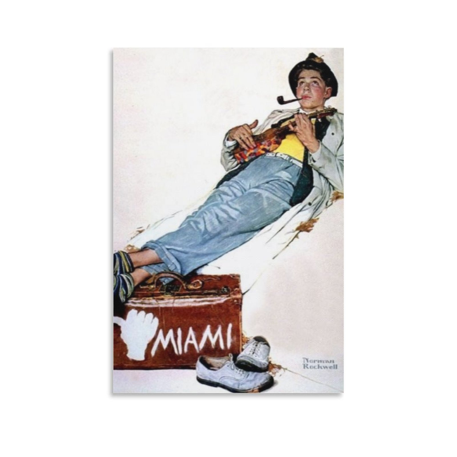 Norman Rockwell Print Paintings Illustration (38) Posters Art Print ...