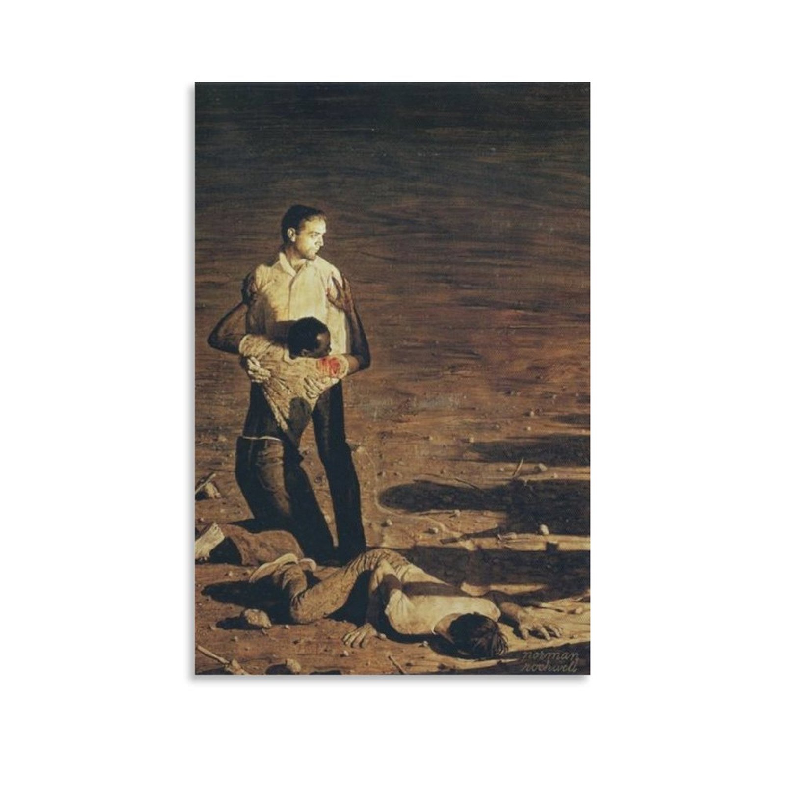 Norman Rockwell Print Paintings Illustration (62) Picture Print Wall ...