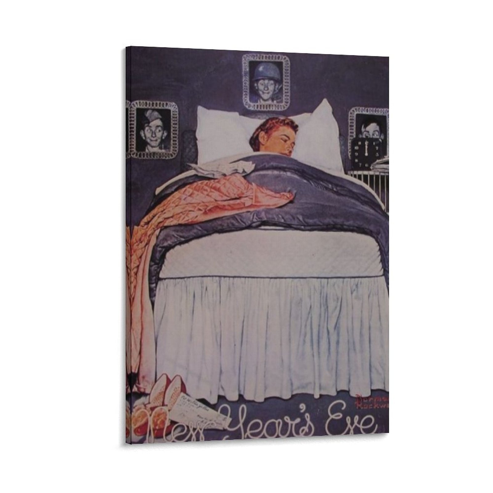 Norman Rockwell Print Paintings Illustration (81) Room Aesthetic Poster ...