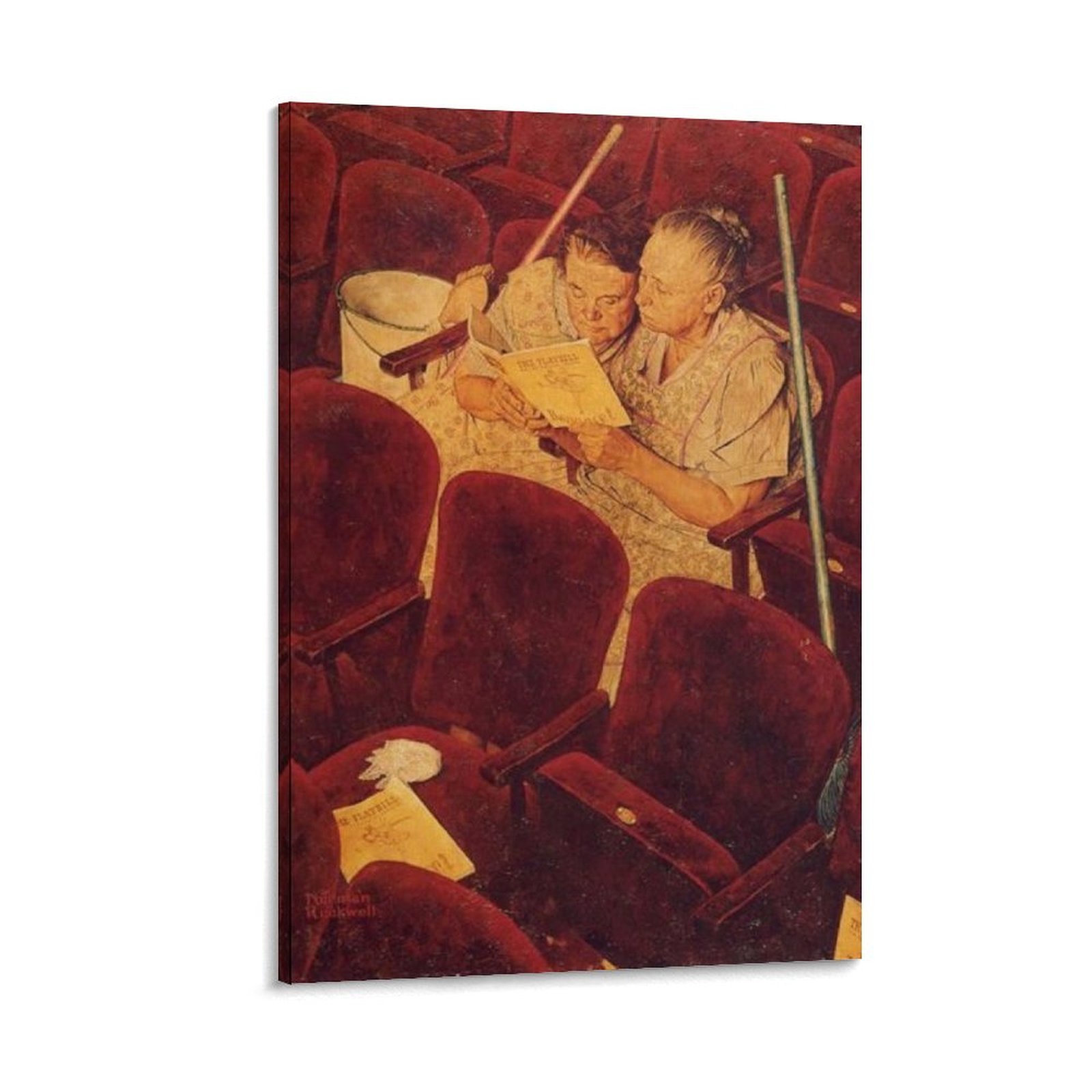 Norman Rockwell Print Paintings Illustration (9) Print Photo Art ...