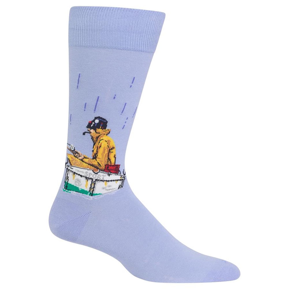 Norman Rockwell Sport Periwinkle Mens Crew Socks - Walmart.com